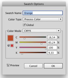 Process, Global and Spot colors in Adobe Illustrator - Productivista