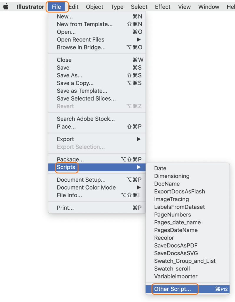 Add Page Numbers, Date and Filename in Adobe Illustrator using a Script ...