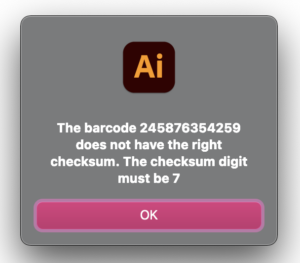 UPC-A barcode in Adobe Illustrator using a script - Productivista